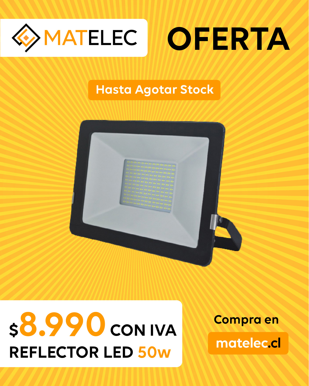 REFLECTOR LED - Matelec Materiales Eléctricos